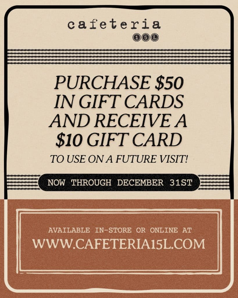 Order Online - Cafeteria 15L